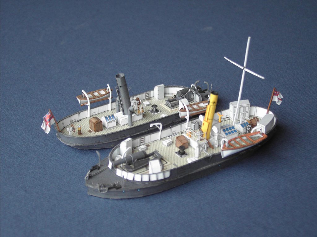 Rendel Gunboats – Paper Shipwright
