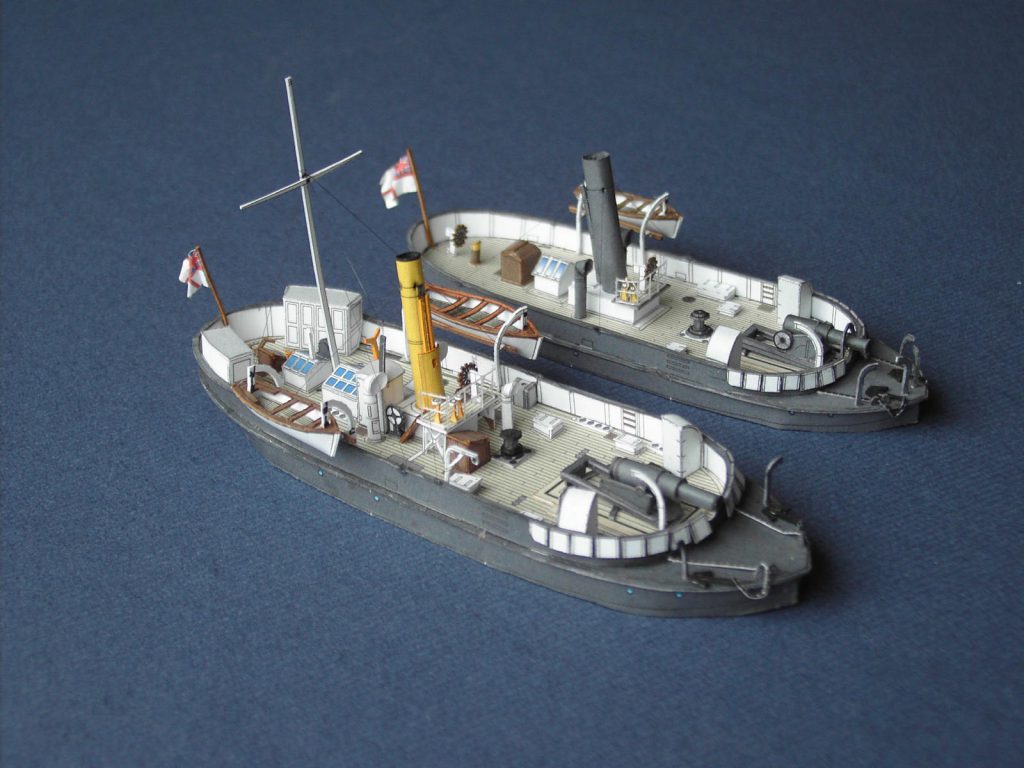 Rendel Gunboats – Paper Shipwright