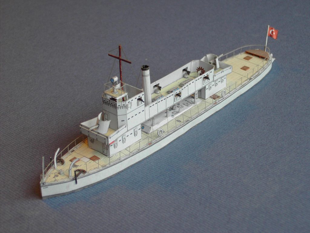 Gunboat Melik – Paper Shipwright